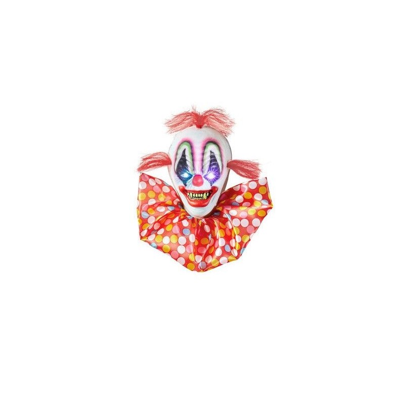 Clown d'Horreur aux Yeux Lumineux LED