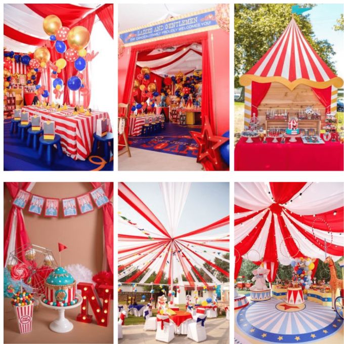 Idées pour réaliser un Anniversaire thème Cirque - Blog Fete Mix